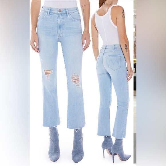 MOTHER | Jeans | Nwt Mother The Hustler Ankle Fray | Poshmark